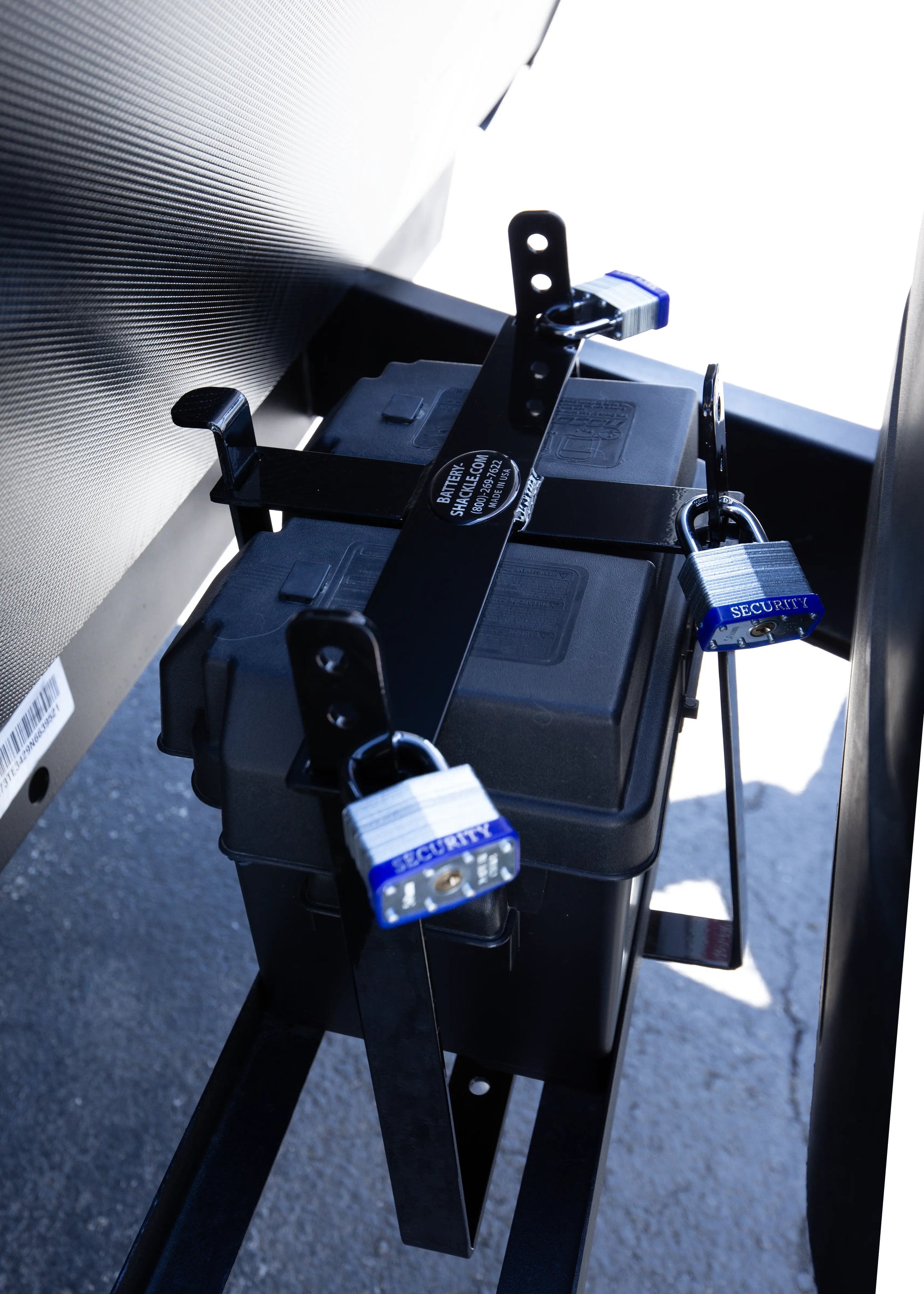 RV Locks/Universal Single Battery Shackle – Vigilante Locks